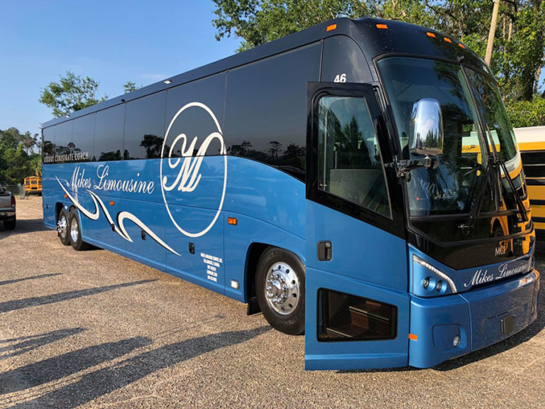 New 2019 MCI J 4500 Charter - Mikes Limousine